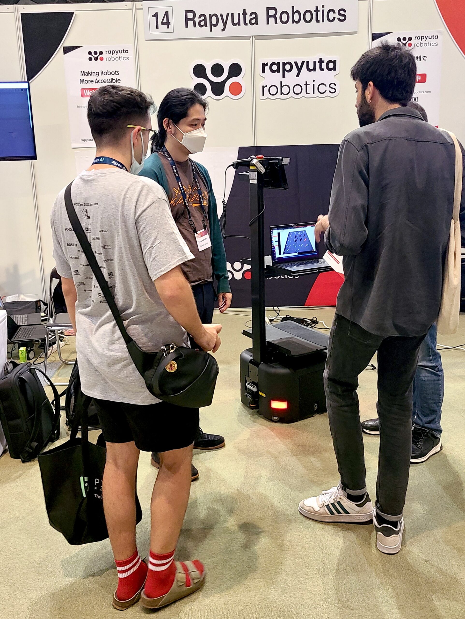 ROSCon 2022に参加！3つの講演と展示ブースを出展 | ラピュタロボティクス